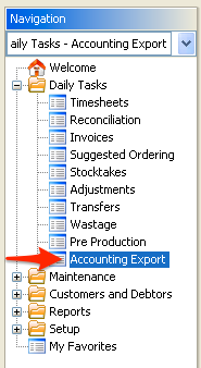 Exporting to QuickBooks