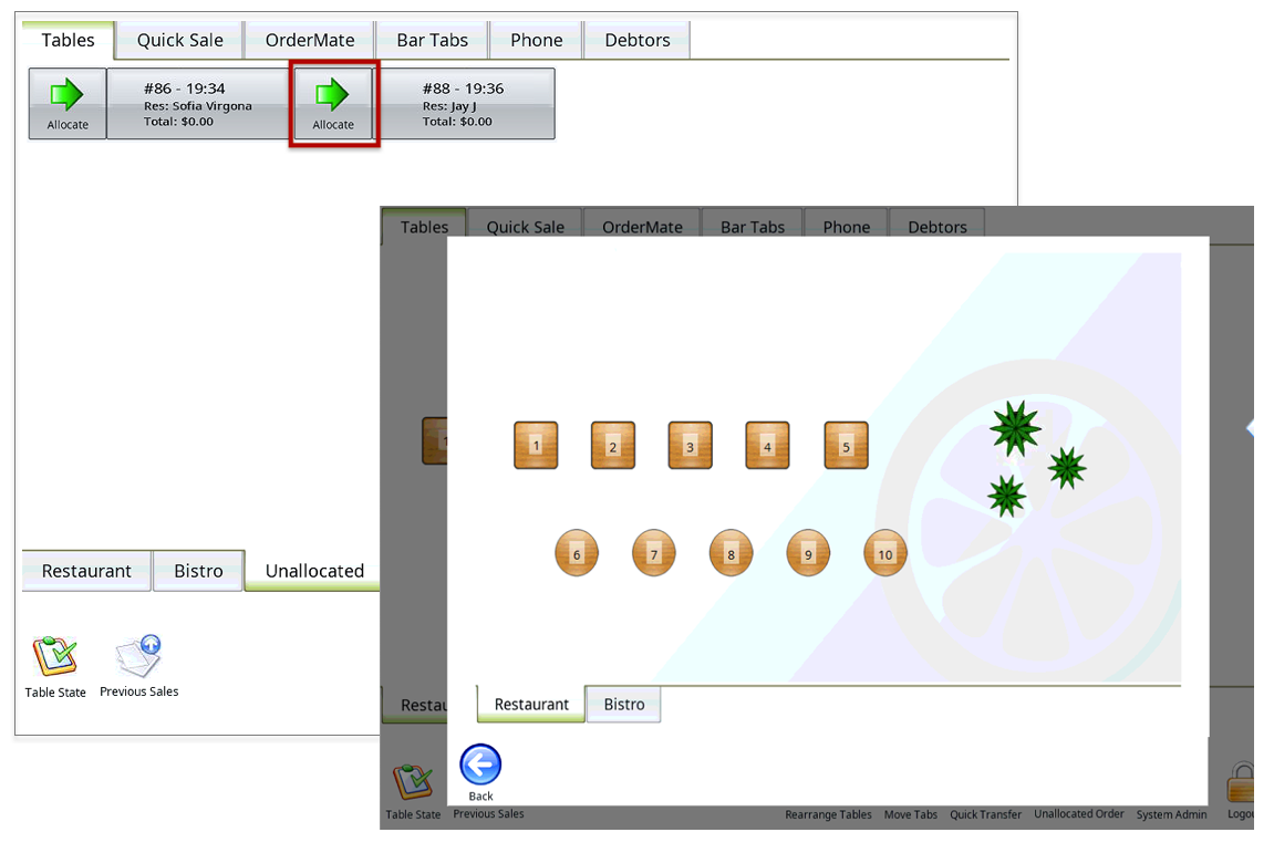 SevenRooms - Reservation Integration